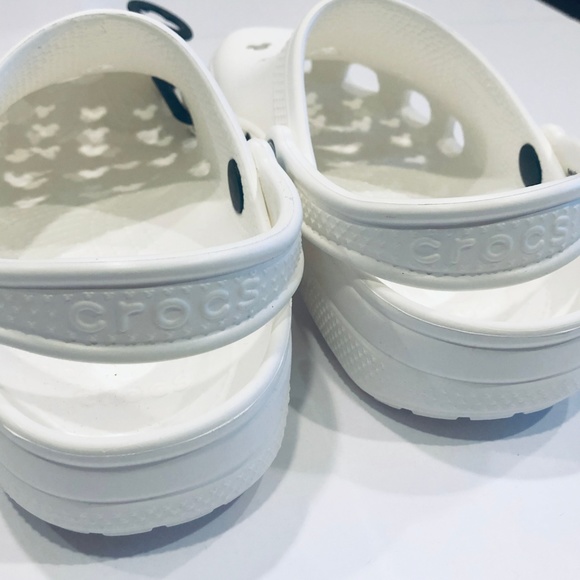CROCS | Shoes | White Disney Crocs With Mickey Mouse Logo | Poshmark